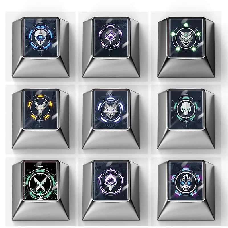 Valorant-Kill-Icon-Zinc-Alloy-e-Resina-Custom-Keycaps-E-Sports-Gun ...