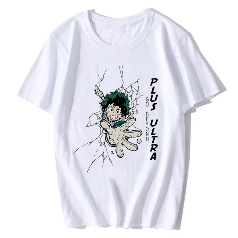 MHA Deku Plus Ultra Hero Academia One For All Funny Anime T Shirt Men ...