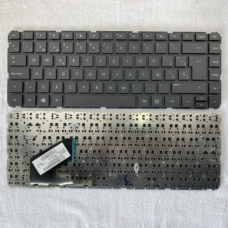 Spanish-Laptop-keyboard-For-HP-Pavilion-14-14-B-SleekBook-14-B000-14 ...