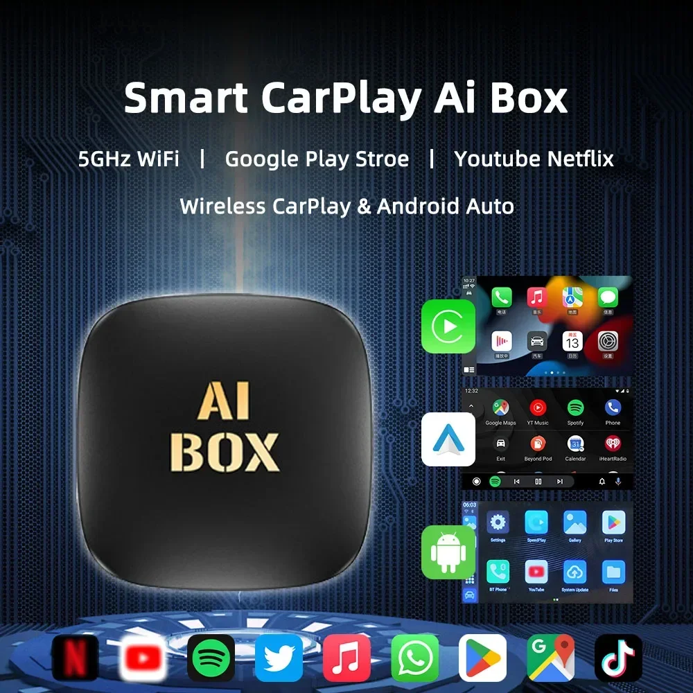 Android-Ai-Box-cableado-a-inal-mbrico-Carplay-Android-Auto-adaptador-WiFi-para-Youtube-Nexflit ...
