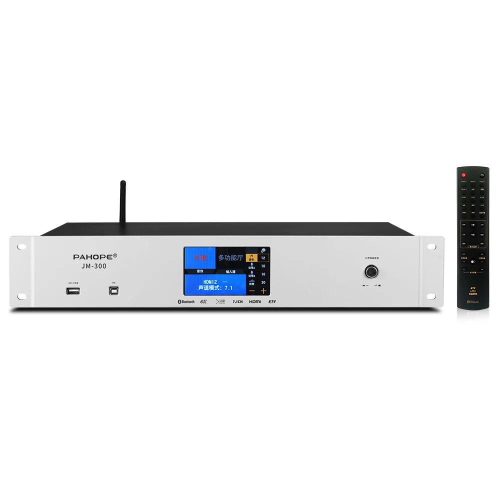 Home Theater Preamplifier Digital DSP Panoramic Sound Decoding KTV ...