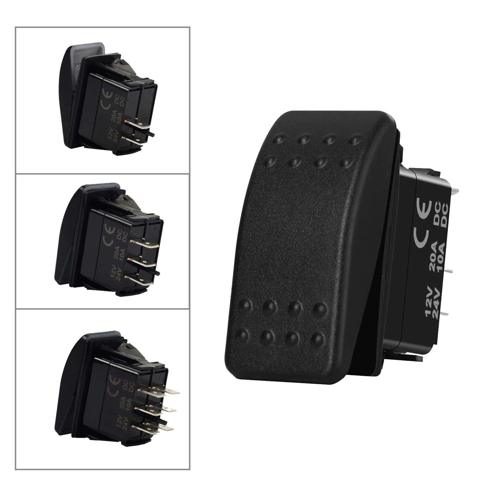 12V-24V-Rocker-Switch-2Pin-SPST-ON-OFF-3Pin-SPDT-ON-OFF-ON-6Pin-DPDT ...