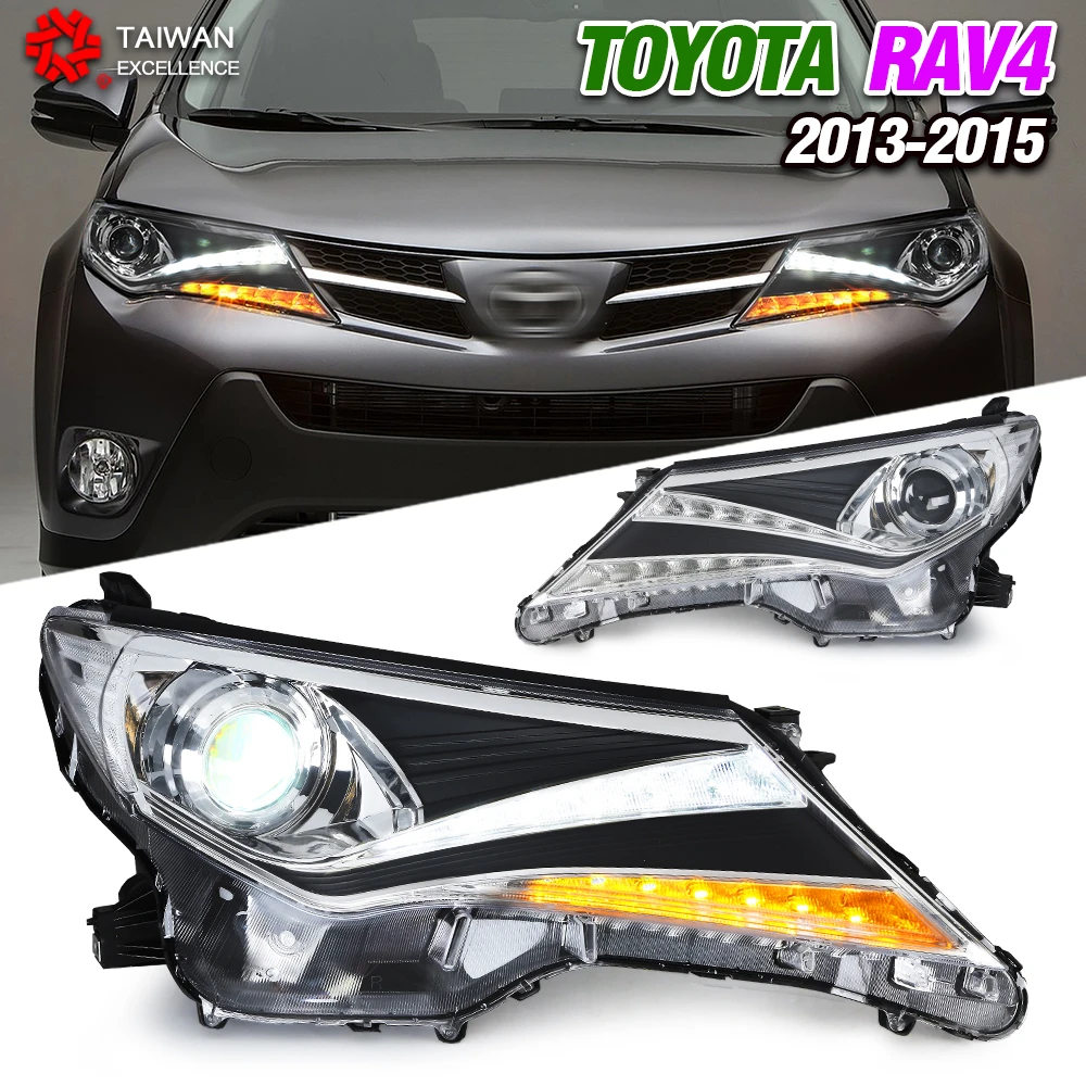 Super Q Headlight Assembly Suitable 2013 2014 2015 For Toyota Rav4 ...