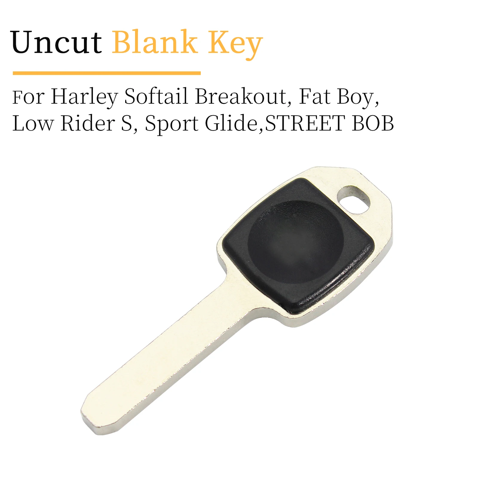 Uncut Blank Key For Harley Softail Breakout/Fat Bob FLFB /Heritage ...