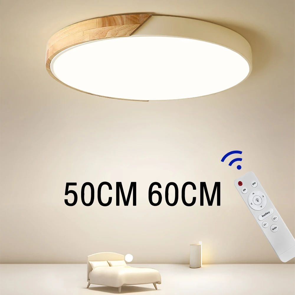 24inch Large Ceiling Lamps Led Lights for Room Bedroom Smart Lamp ...
