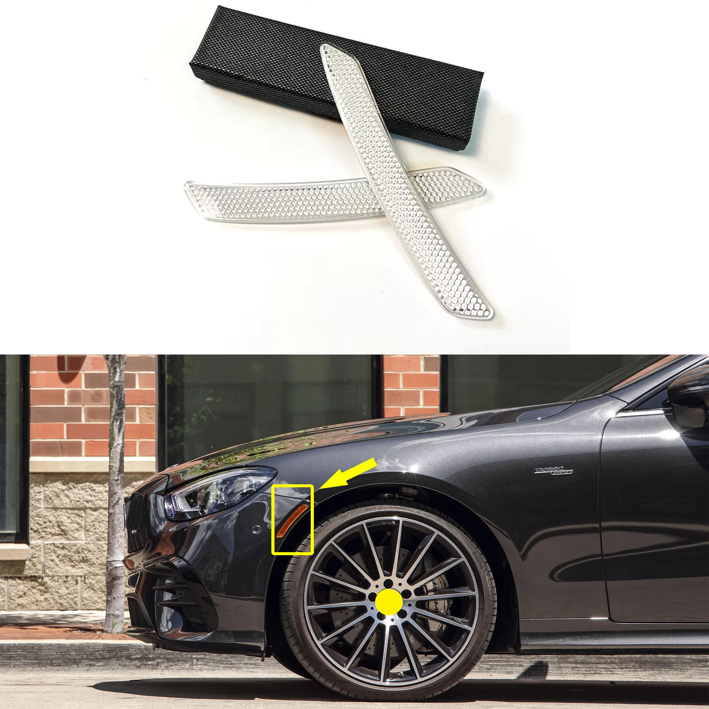 2pcs-Car-Reflective-Sticker-Car-Door-Stickers-Decal-Warning-Reflective ...