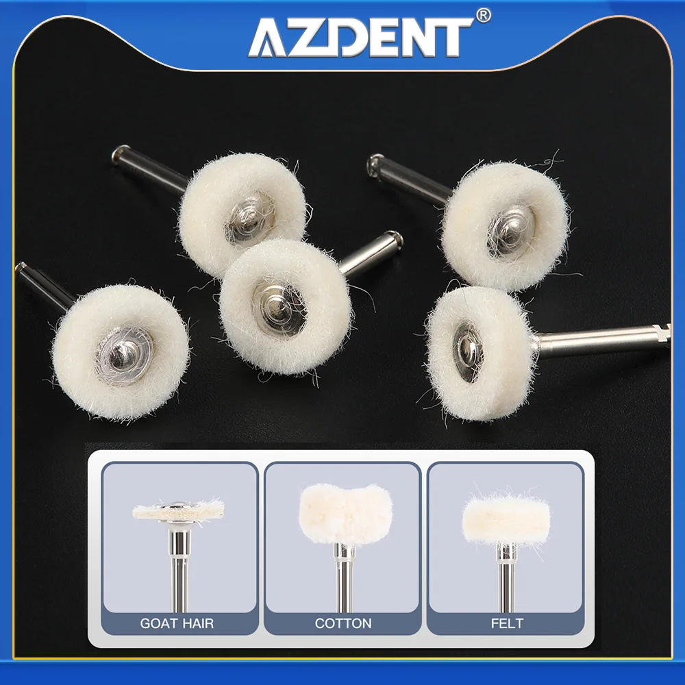 3Boxes-5pcs-box-Azdent-DENTAL-Polishing-Brush-Wheel-For-Low-Speed ...