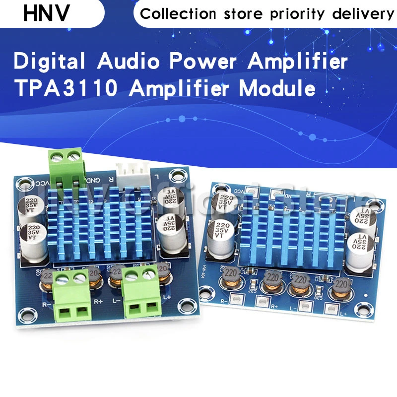 Tpa3110 Xh-a232 30w+30w 2.0 Channel Digital Stereo Audio Power ...