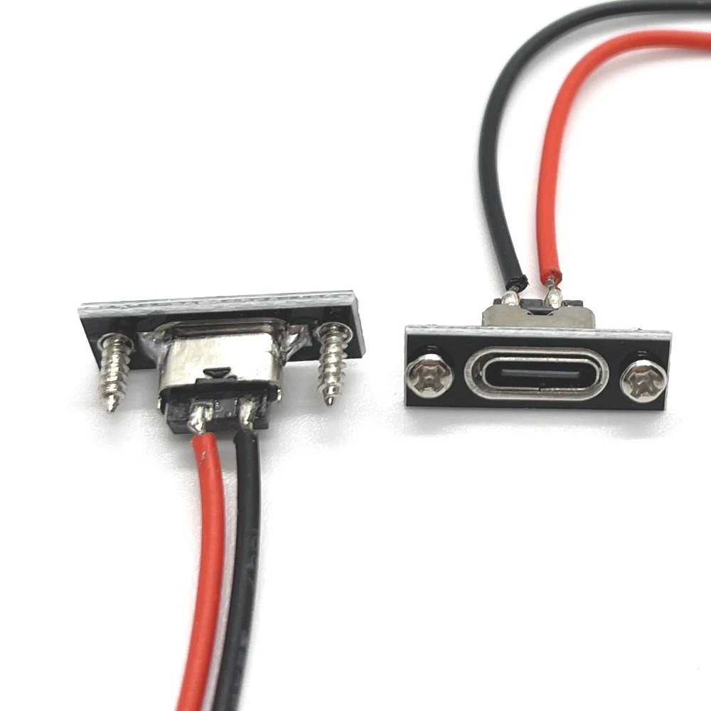 5pcs-Type-C-PCB-2Pin-Converter-Adapter-female-connector-Breakout-Board ...