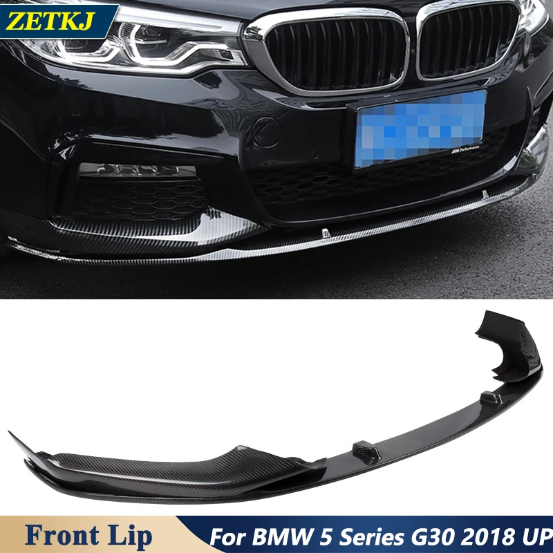 MP-Style-Carbon-Fiber-Material-Front-Bumper-Spoiler-Splitter-Lip-For ...