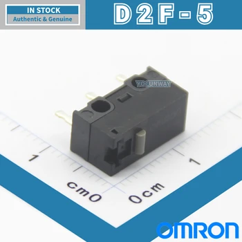 10Pcs-100Pcs New Authentic Original Japan OMRON Micro Switch D2F-5 Grey ...