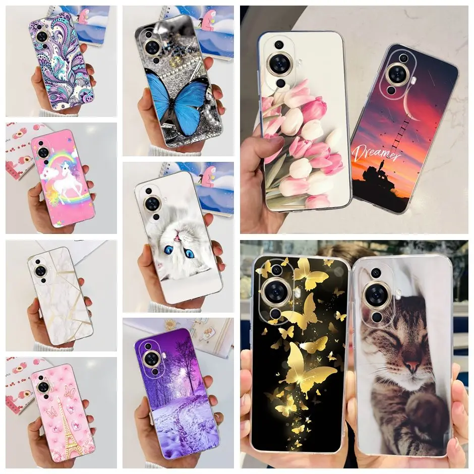For Huawei Nova 11 6.7 Inches Clear Transparent Silicone TPU Soft Phone ...