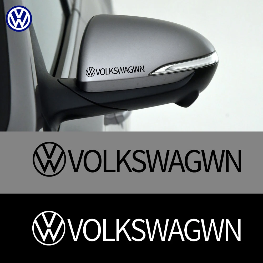 4pcs-Car-Rearview-Mirror-Sticker-Body-Decals-Auto-Accessories-For ...