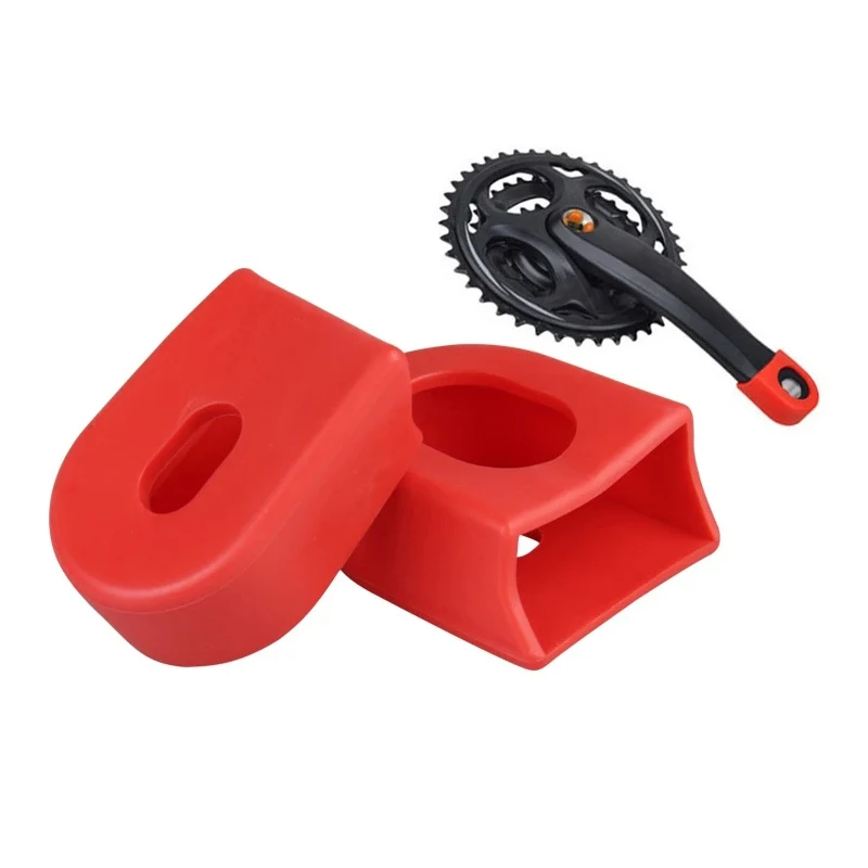 2pcs-Bike-Crank-Cover-Protector-Silica-Gel-Bicycle-Race-Crank-Boot ...