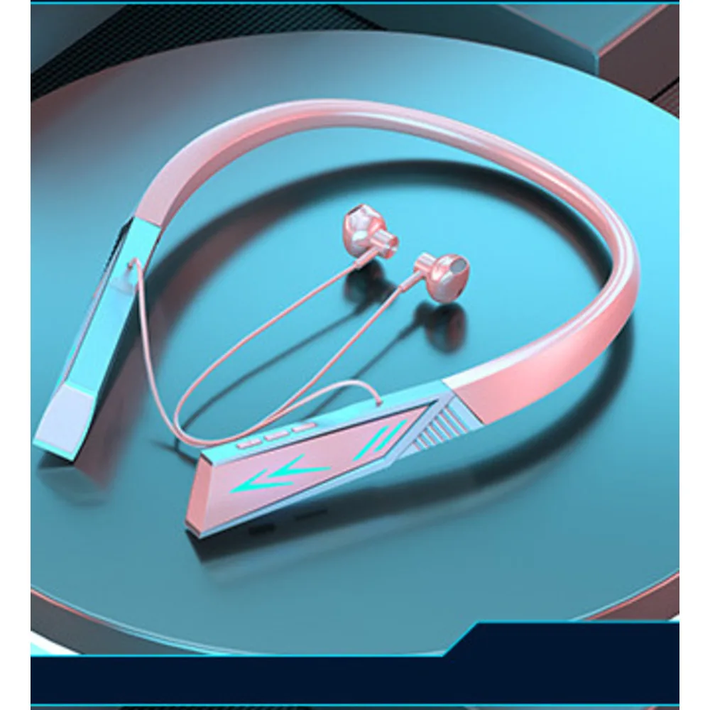 Esports games, Bluetooth earphones, neck mounted, ultra long battery ...