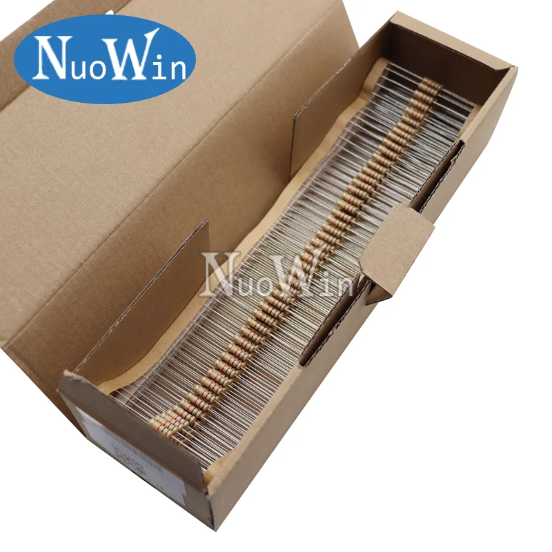 1000pcs/Lot 1W Carbon film resistor 5% 1R-4.7M 22R 47R 51R 150R 220R ...