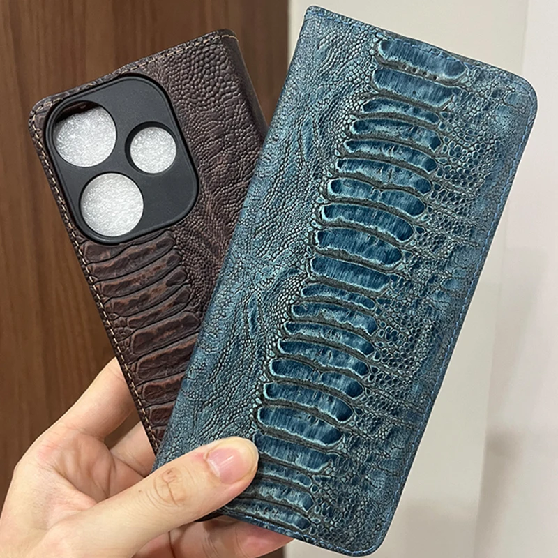 Magnet-Genuine-Leather-Skin-Flip-Wallet-Book-Phone-Case-Cover-On-For ...