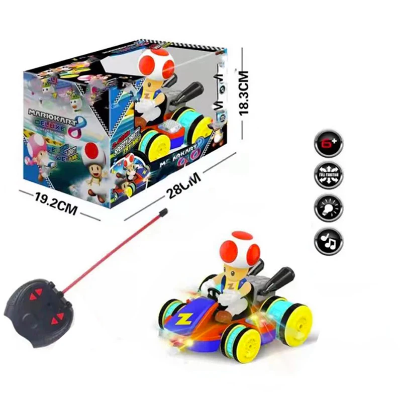 Coche Teledirigido Yoshi Toad Original De Super Mario Bros,, 40% OFF