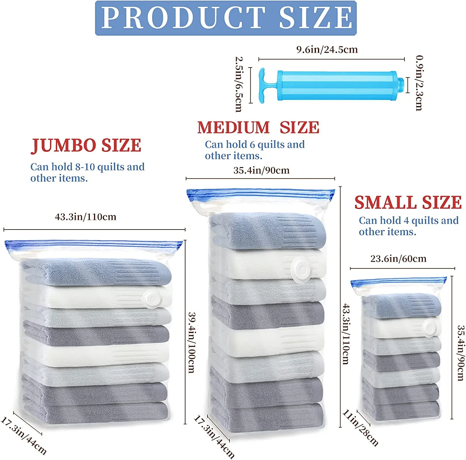 Sac de compression sous vide,Compression bag-230X120 CM--Sac De ...