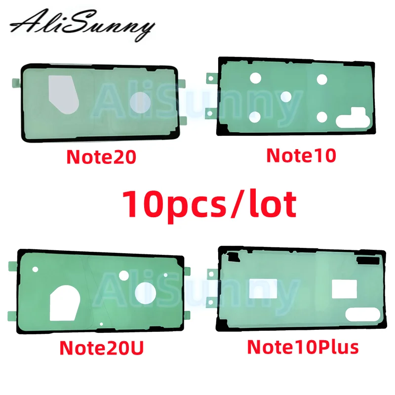 Pegatina de cubierta trasera para SamSung Galaxy Note 5, 7, 8, 9, 10, 20, Note20U, adhesivo de ...