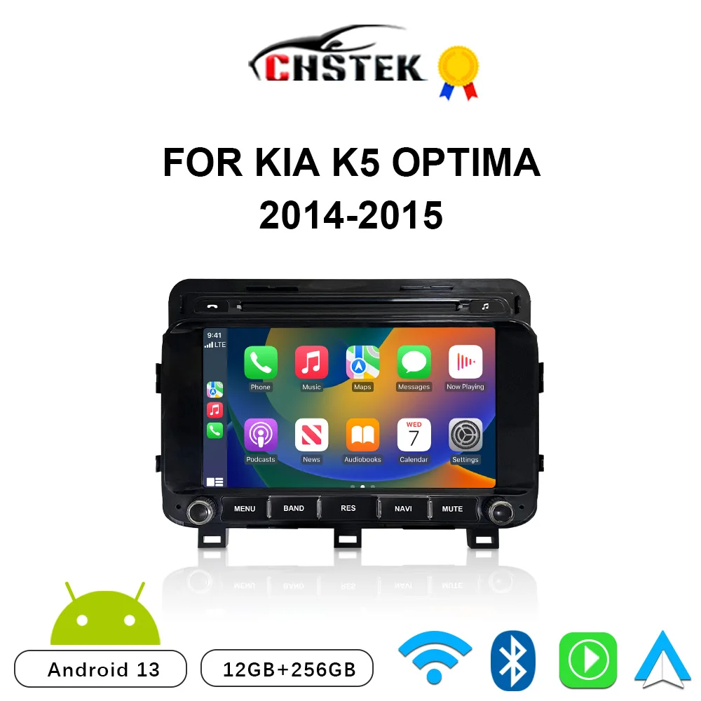 CHSTEK-Car-Radio-8-CarPlay-Android-13-For-Kia-Optima-K5-TF-2014-2016 ...