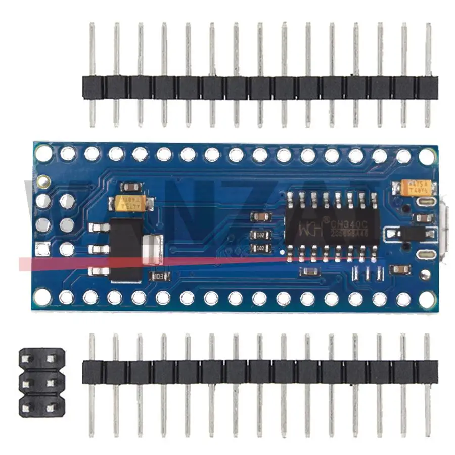 Circuits intégrés,ATMEGA168P MICRO USB--Mini-type-c-micro Usb Nano 3.0 ...