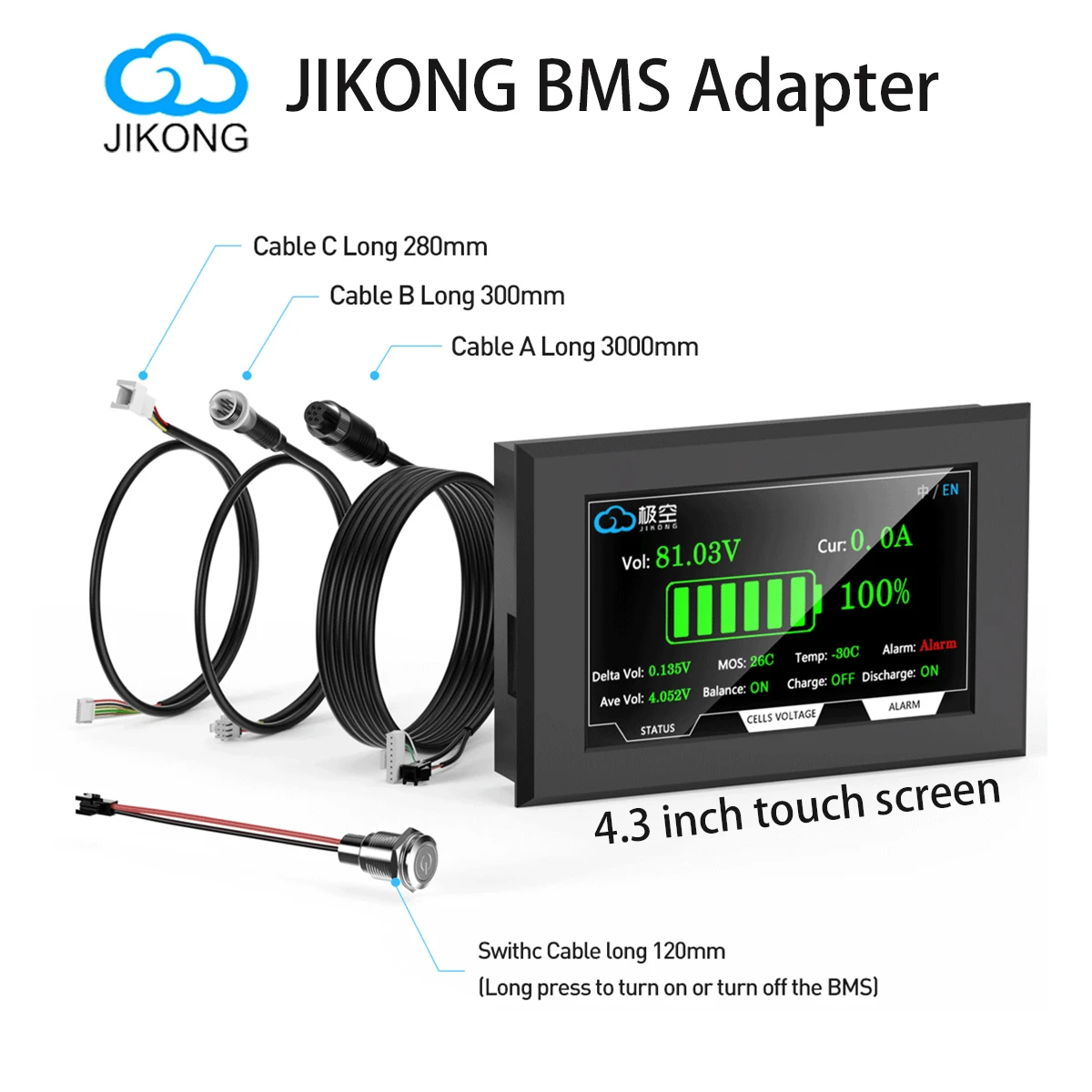 JIKONG-3-2-Inch-Display-LCD-Lithium-Battery-Smart-Bms-Accessories ...
