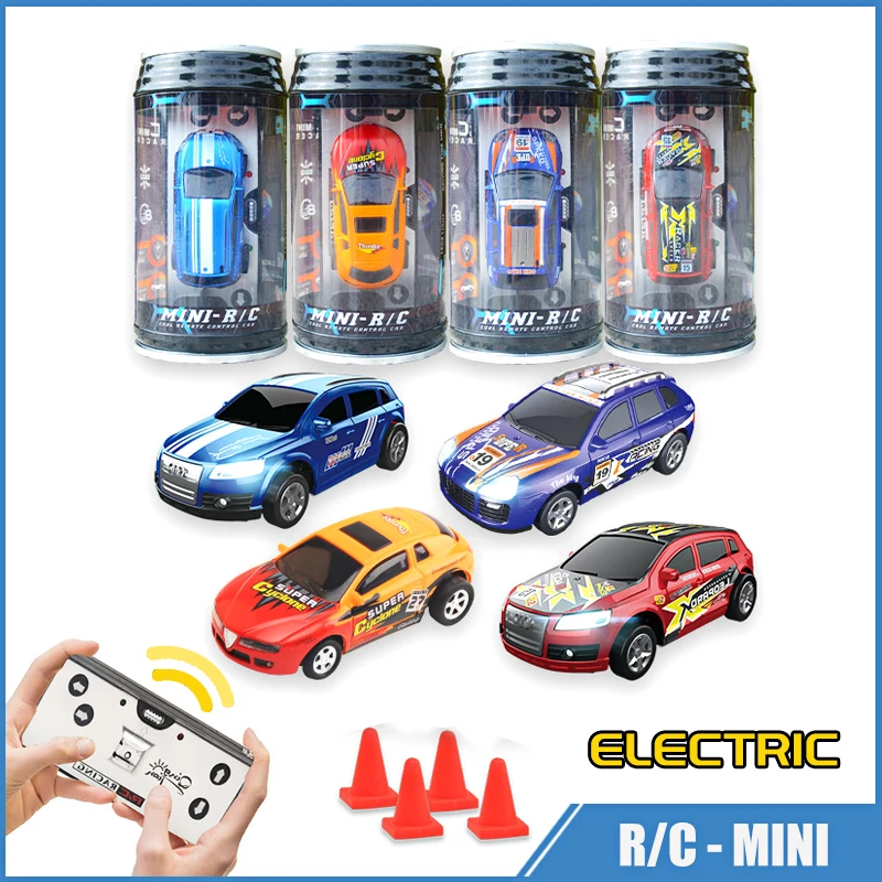 Mini Mobil RC รีโมทคอนโทรล1/64แบบพกพาขนาดเล็ก Drift Led Light Micro ...