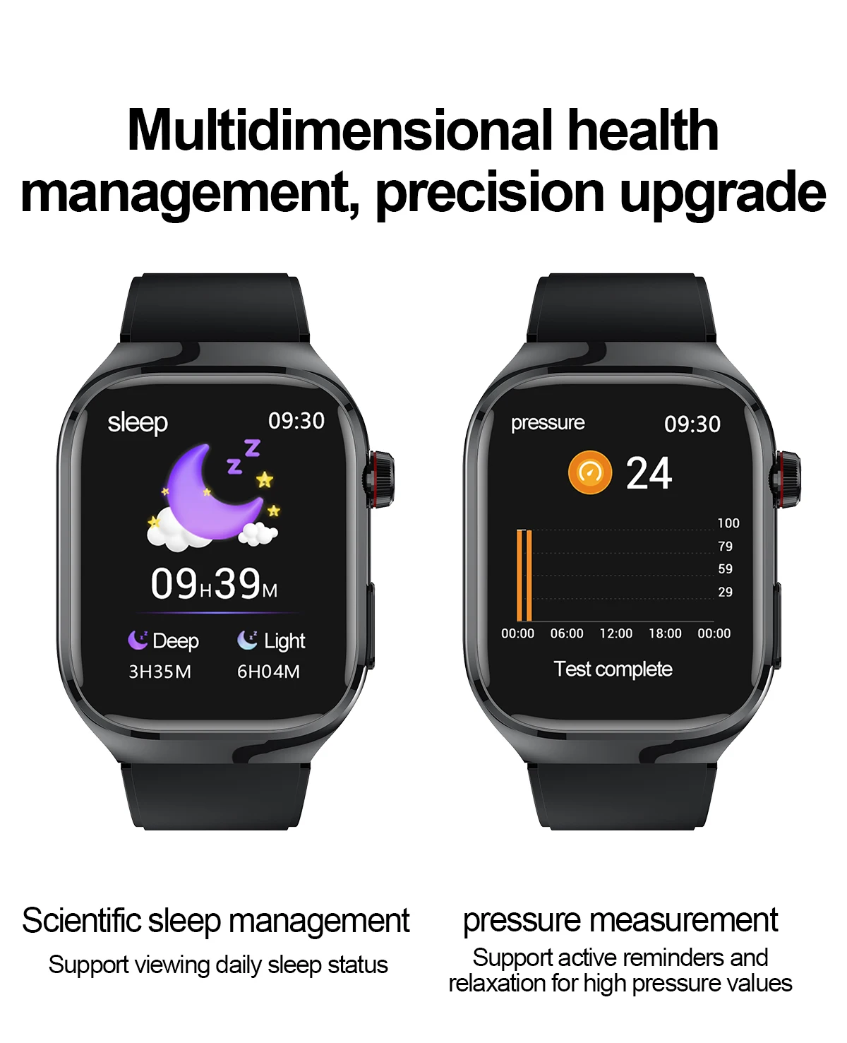 Medical Grade Health Smart Watch Man AMOLED ECG Physical Examination ...
