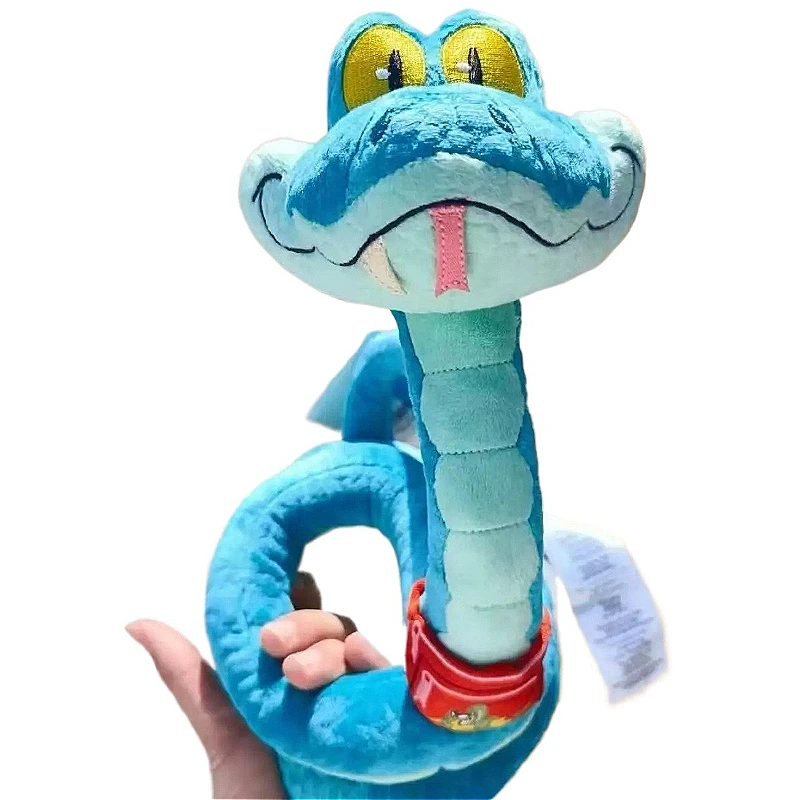 55CM Zootopia Disney Kawaii Gary Blue Snake Funny Cute Blue Snake Plush ...
