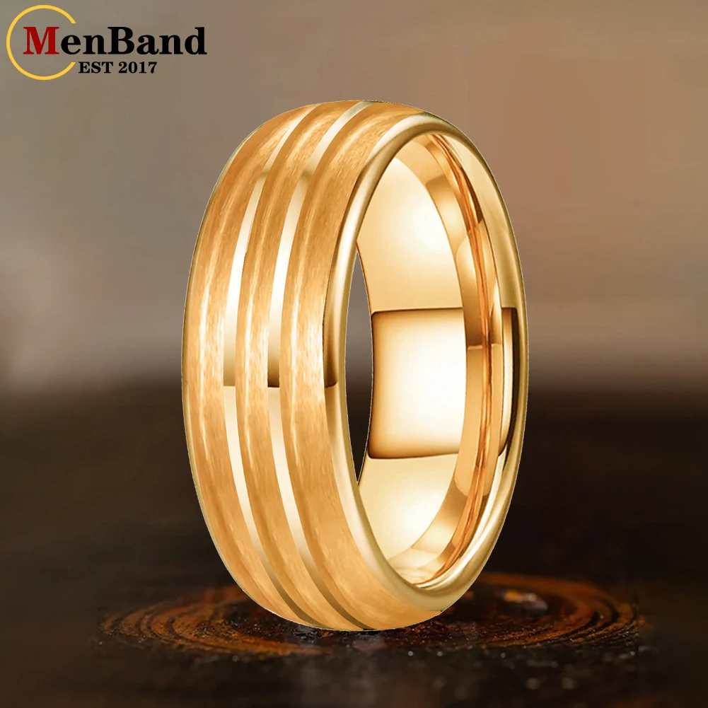 MenBand-In-Stock-8mm-Plating-Tungsten-Blank-Ring-for-Customized-Inlay ...