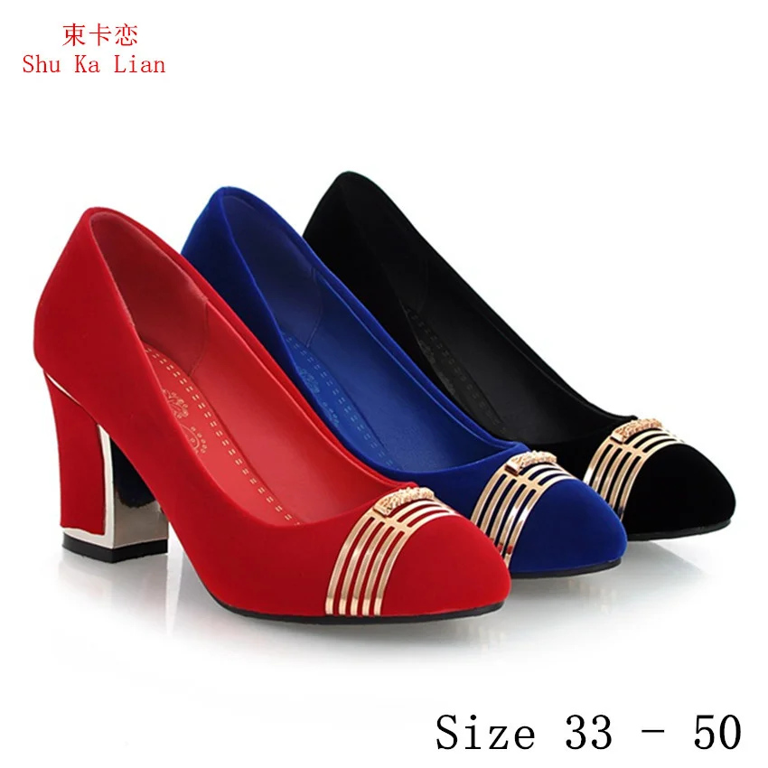 Square-High-Heels-8-CM-Women-Pumps-Stiletto-High-Heel-Shoes-Woman-Party ...