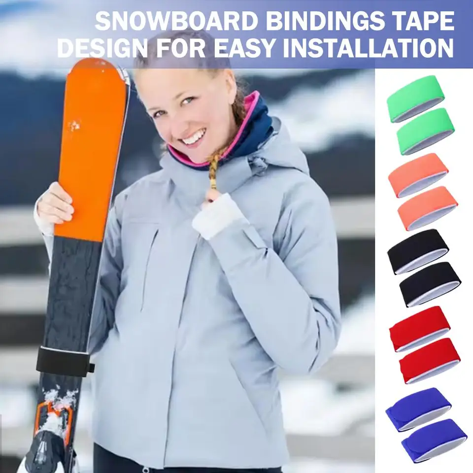 Ski Carrier Trespass Ski Ties 12-Pack Ski Tie Wraps - Adjustable ...