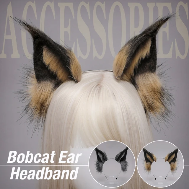 Realistic Cat Ears Headband