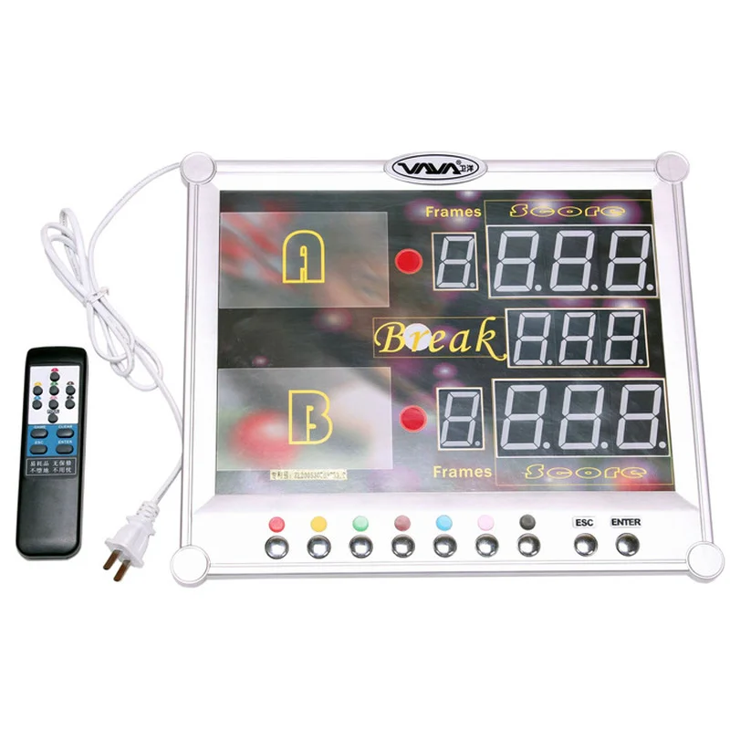 Snooker Pool Billiard Sport Game Electronic Scoreboard Counter with ...