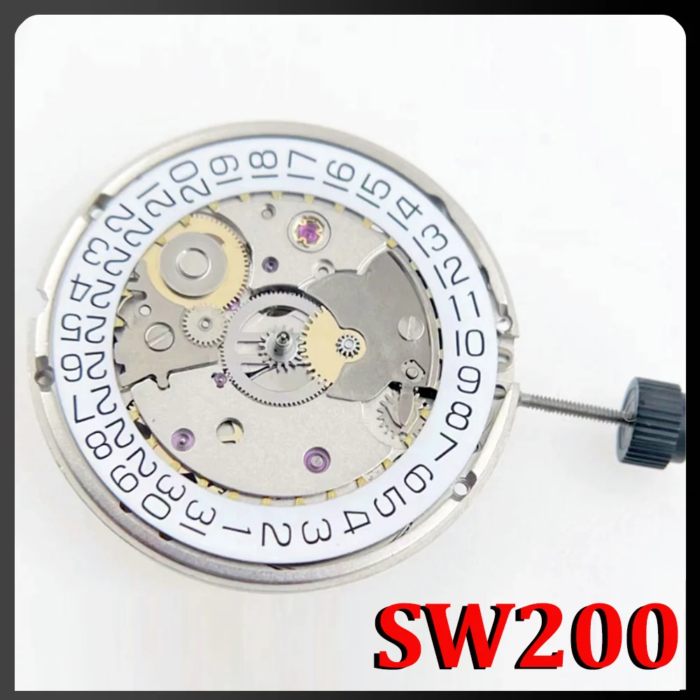 New-Swiss-original-watch-accessory-SW200-movement-single-calendar-three ...