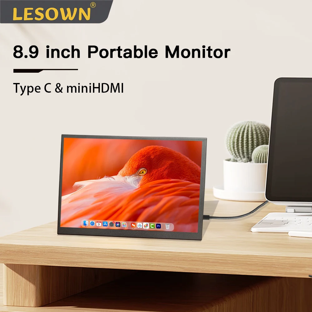 LESOWN-Mini-monitor-secund-rio-port-til-8-9-Polegada-tela-LCD-HDMI-IPS ...
