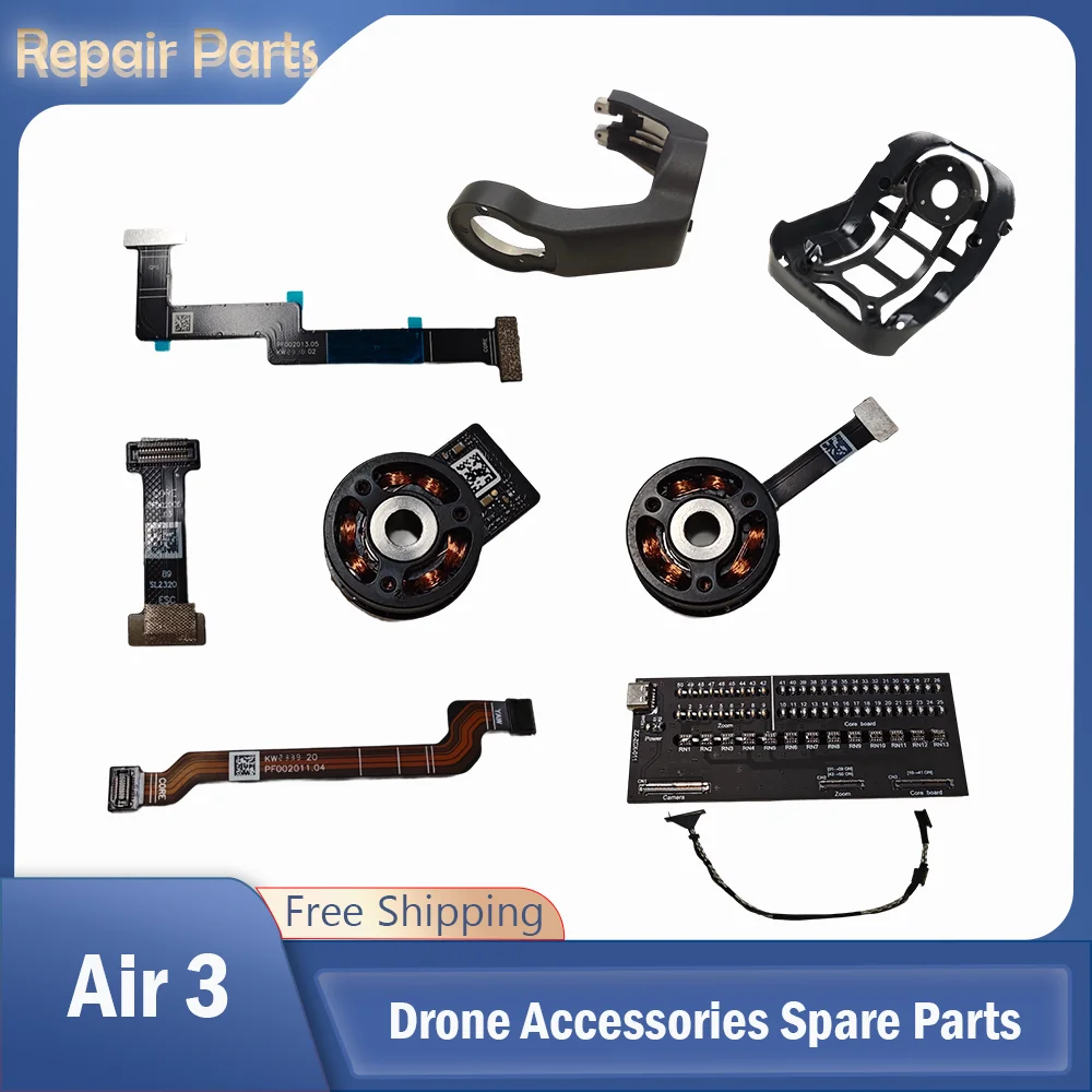 Air 3 Gimbal Camera Repair Parts for DJI Air 3 Yaw Roll Bracket Pitch ...