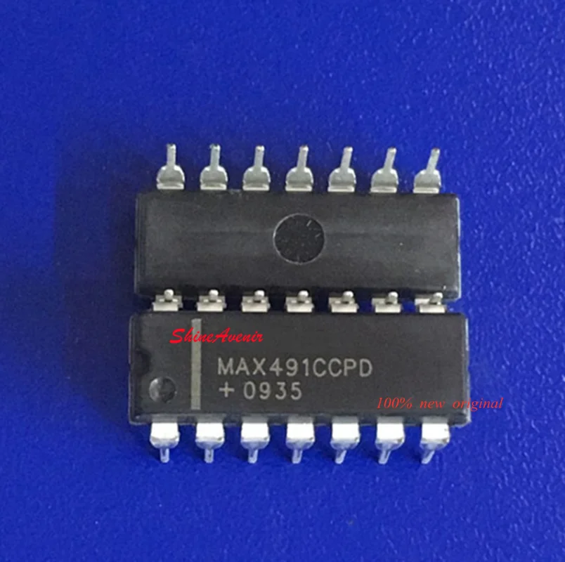 10pcs Max491ccpd Max489cpd Dip14 Max242cpn Dip18 Max233epp Dip20 100% New Original - Integrated ...