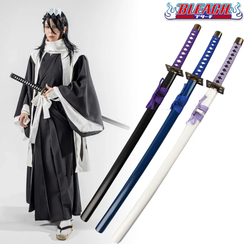 Anime-Bleach-Katana-Sword-para-Crian-as-L-mina-de-Bambu-Bleach-Byakuya ...