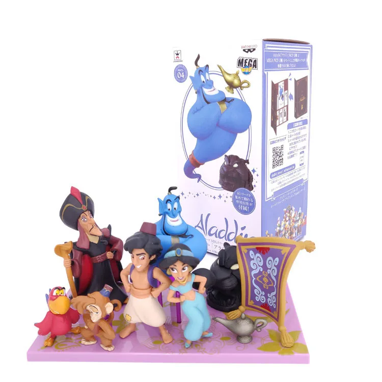 Disney-figuras-de-acci-n-de-la-princesa-jasmine-mu-ecos-de-PVC-de-Aladd ...