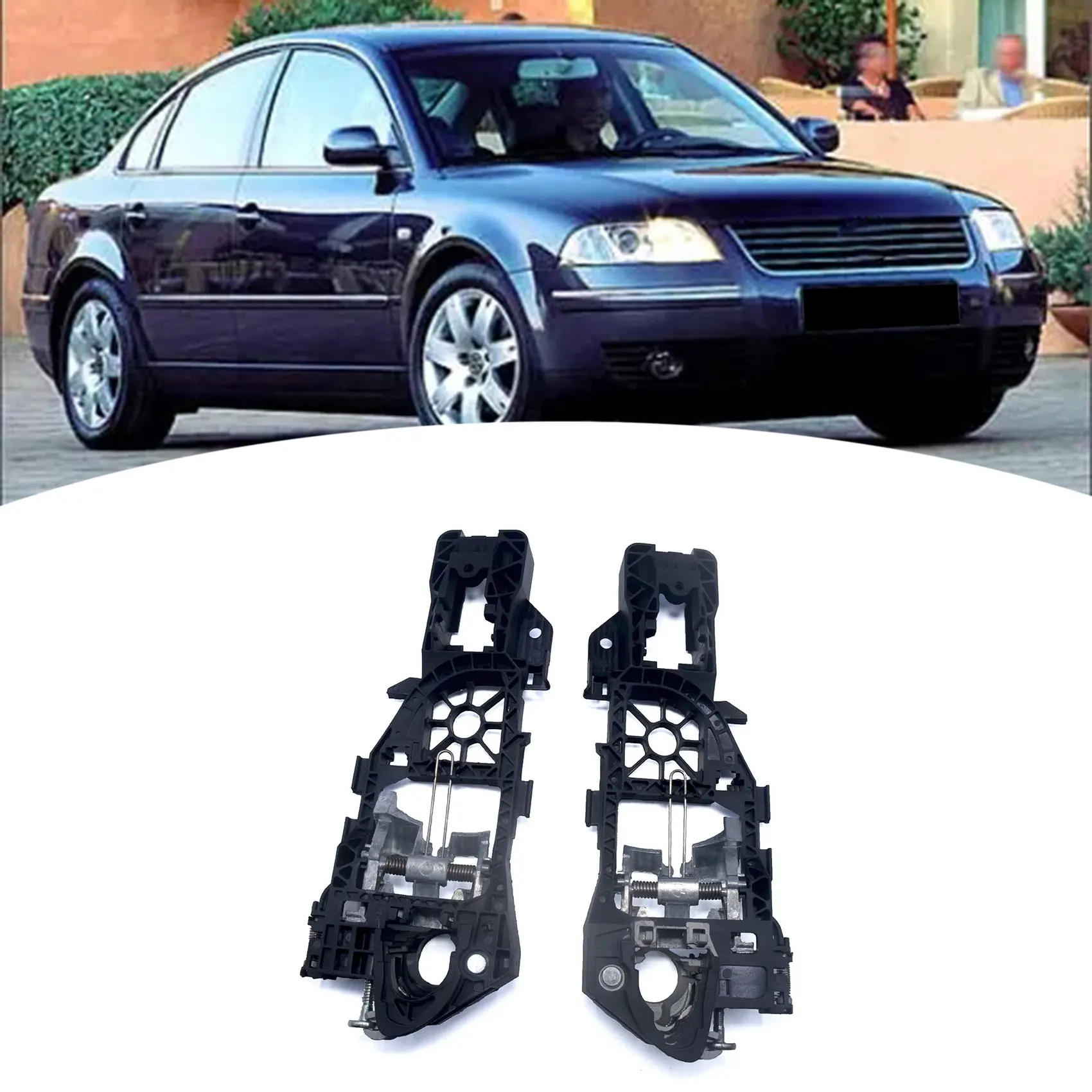 3C0837886H 3C0837885H for VW Passat B6 B7 CC Phaeton Door Handle Holder ...