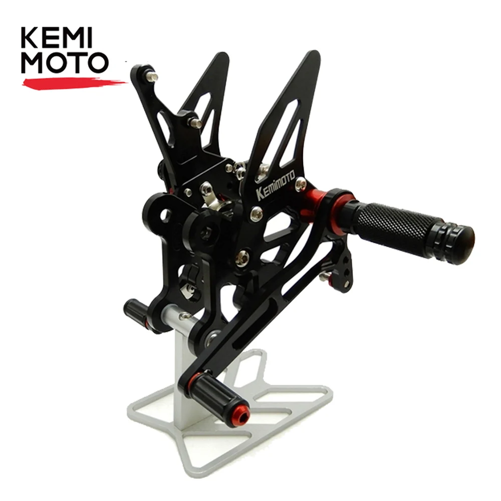 Kemimoto Fz1 Fz8 Adjustable Rearset Rear Set Foot Rests Foot Pegs For ...