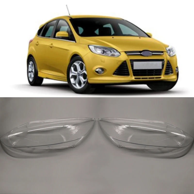 Cubierta de cristal para faros delanteros de Ford Focus, pantalla ...