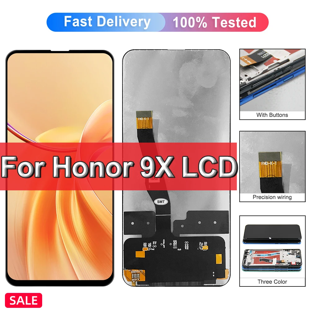 9X LCD For honor 9X STK-LX1 STK Lcd Display Touch Screen Digitizer ...