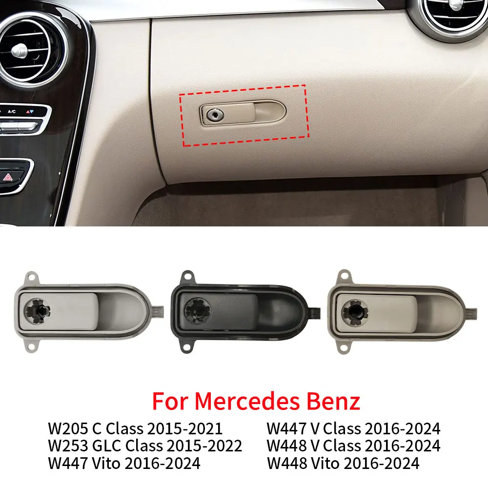 Car Glove Box Handle Cover Lid Lock Toolbox Glove Boxes Cover Switch ...
