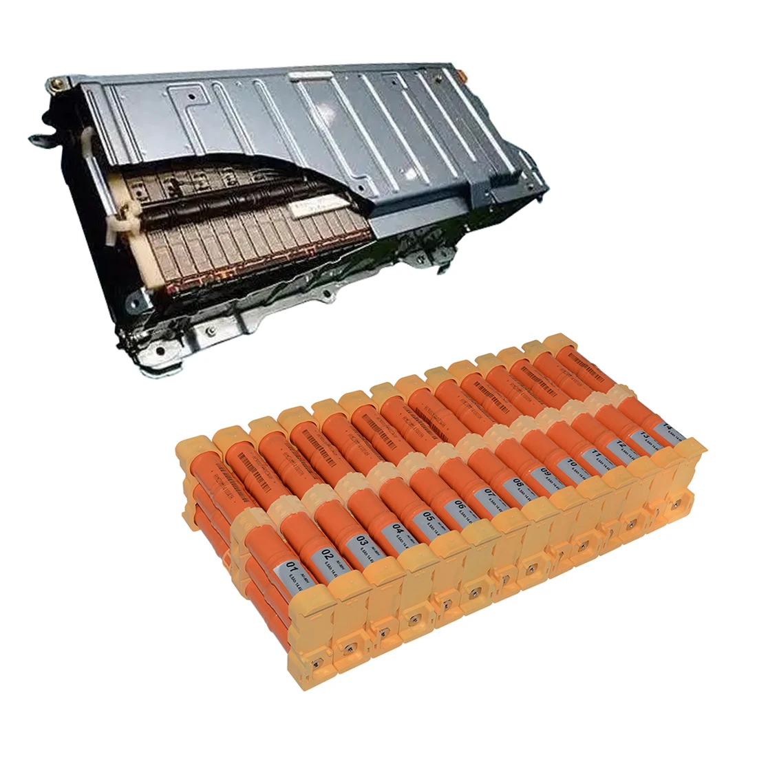 Set of Replacement 14.4V 6.5Ah Battery For Toyota For Prius C 2012 2016 ...