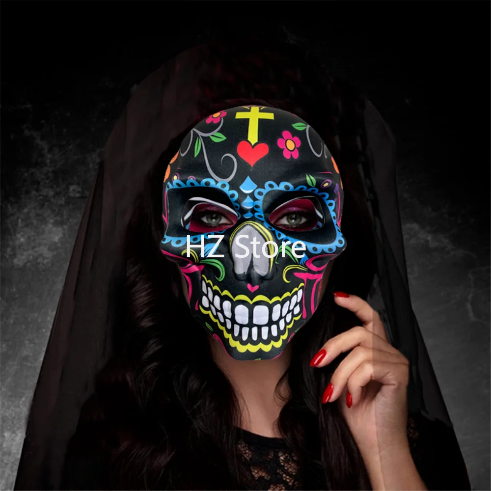 Mexican Sugar Skull Halloween Costume