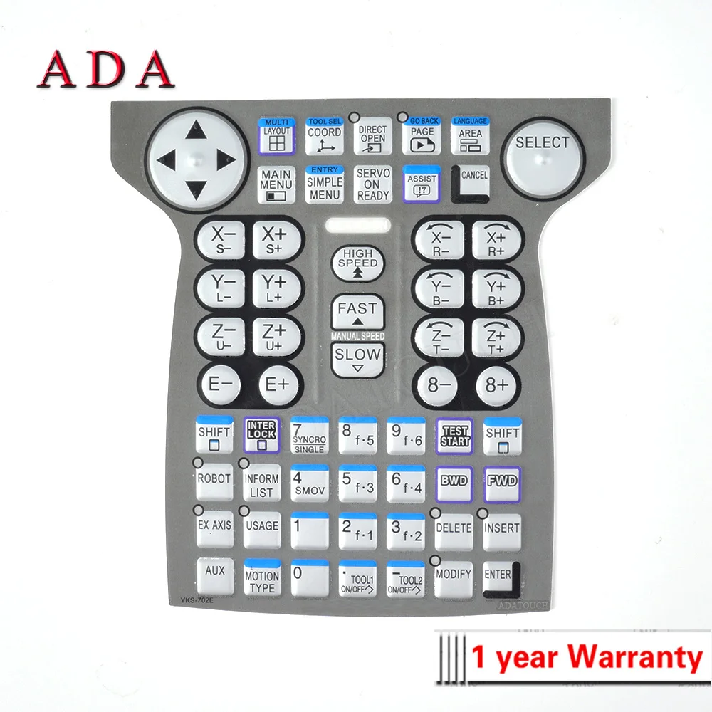 YKS-702E-Membrane-Film-Foil-Keysheet-Keypad-for-Yaskawa-Motoman-YKS ...