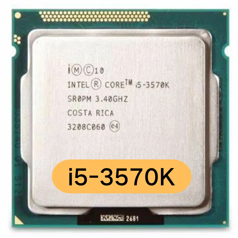 Processador Intel Core i5-3570k, i5 3570k, 3.4 ghz, quad-core, quad ...